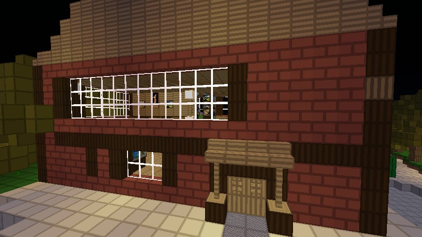 Brick House Minecraft Map