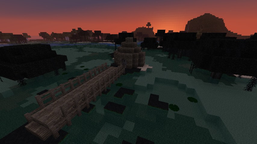 Swamp village Minecraft Map