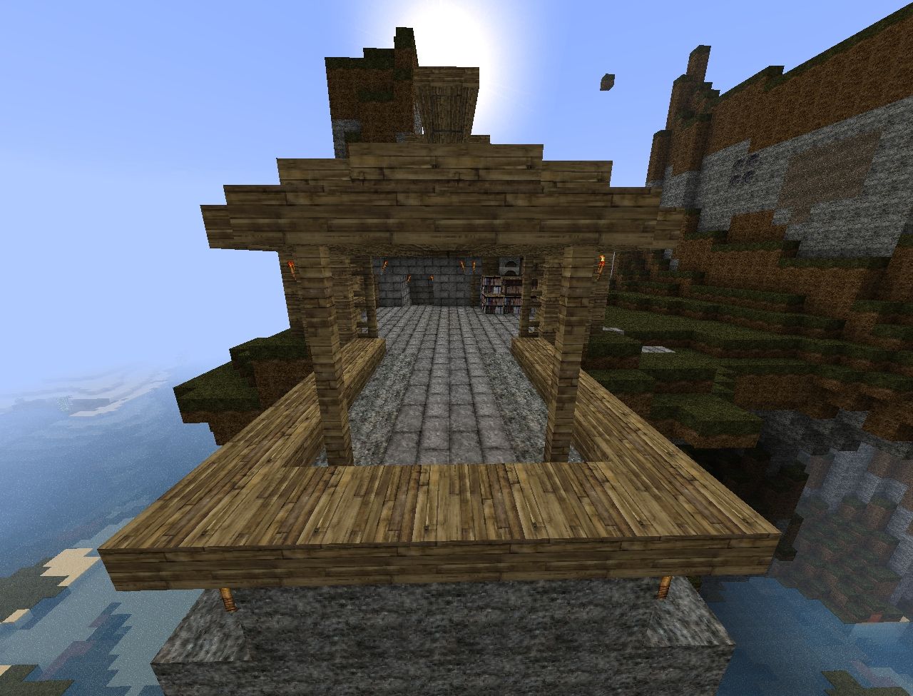 Cliffside Zen Home Minecraft Map