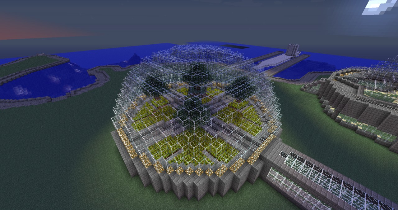 Herobrines cave, future stuff, big mountain etc :D Minecraft Map