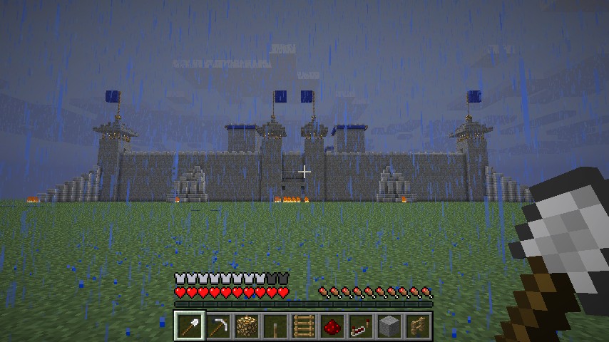 100x100 Castle Minecraft Map