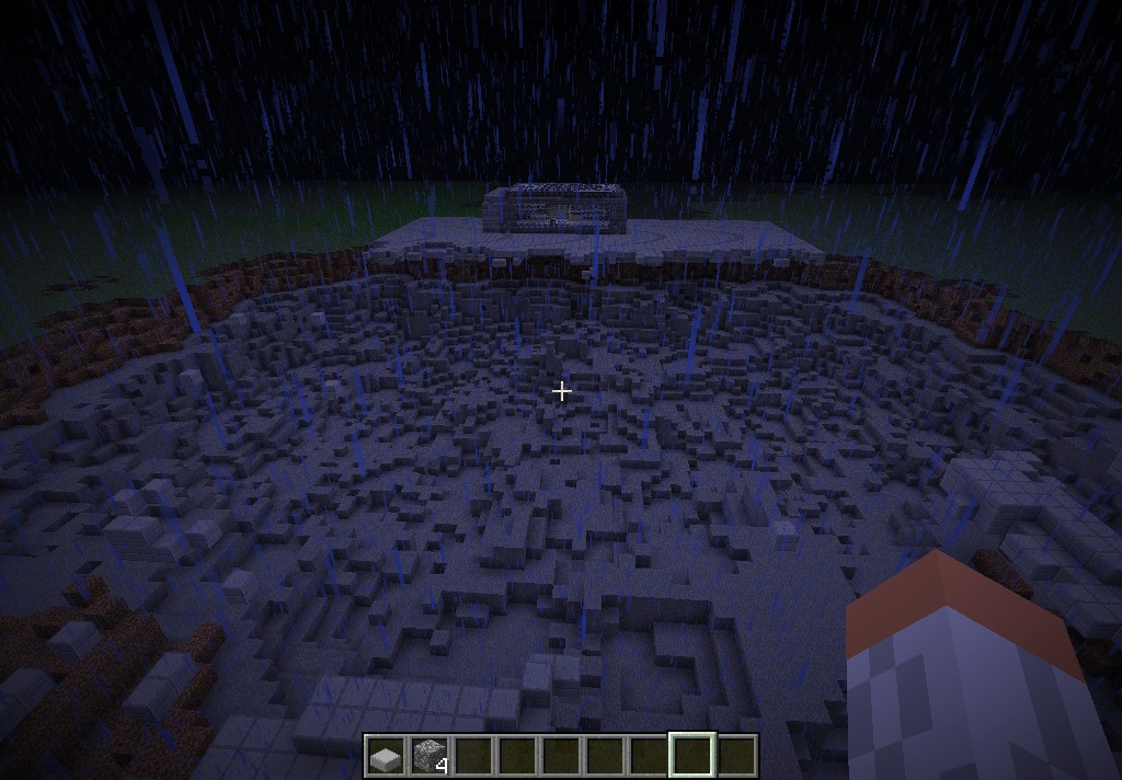 nuclear bomb test Minecraft Map