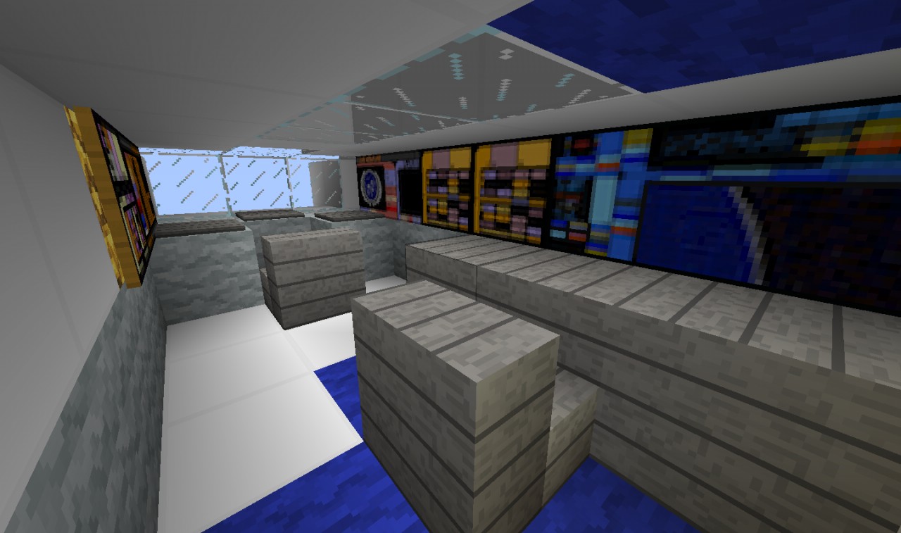 Homeworld 2 - Hiigaran Pulsar Gunship Minecraft Map