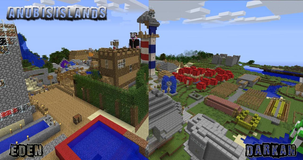 Anubis Islands || mcMMO, Factions, mySQL, Shops, PVP || NEW MAP ...