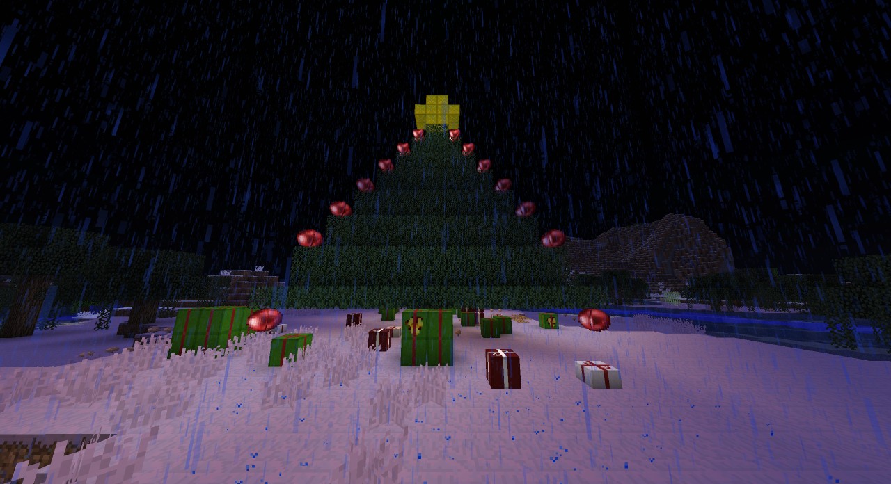 Cristmas tree Minecraft Map