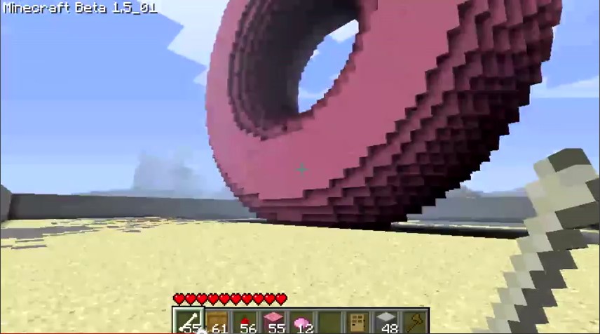 Giant Donut Minecraft Map