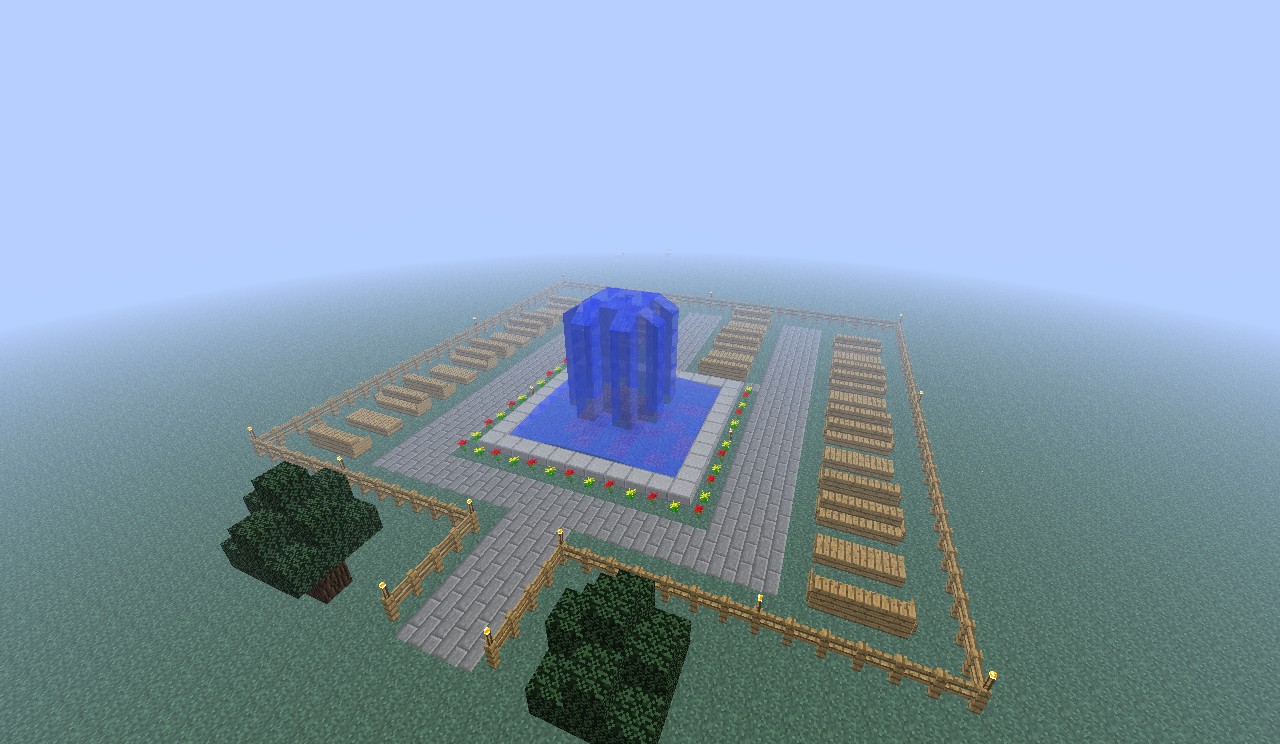 Peaceful Garden Minecraft Map