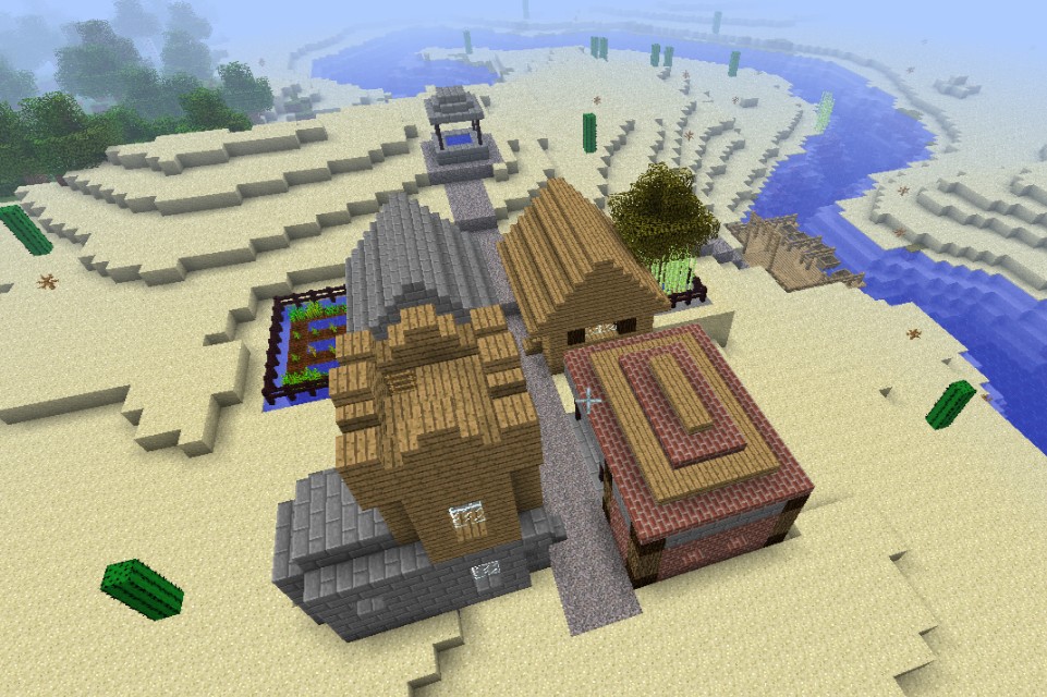 New NPC Village Idea Minecraft Map