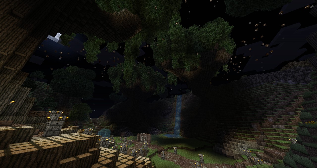 Starfall Valley [Custom Terrain and Spawn] Minecraft Map