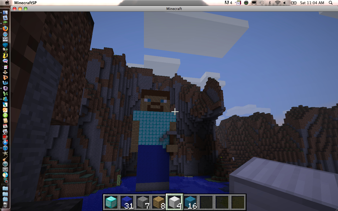 My MInecraft Steve and herobine and skeleton of steve Minecraft Map