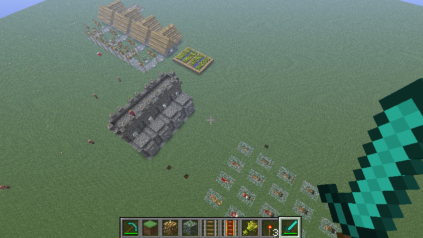 Custom NPC Village Minecraft Map