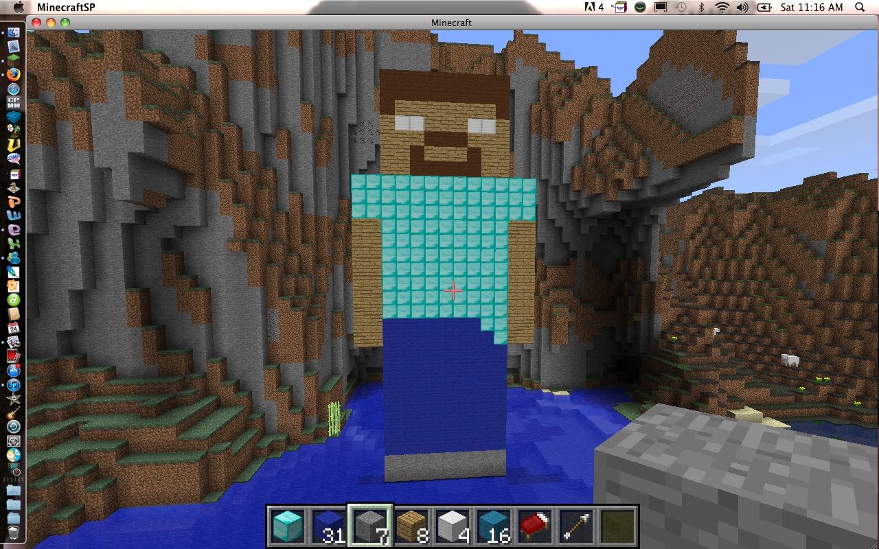 My MInecraft Steve and herobine and skeleton of steve Minecraft Map