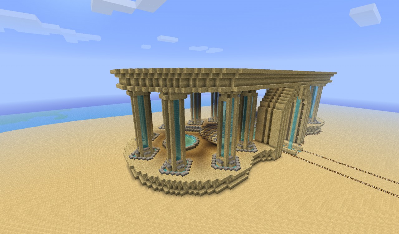arena canis - Sandstone Monument Minecraft Map