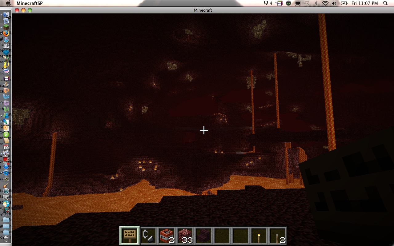 Nether world and transport Minecraft Map