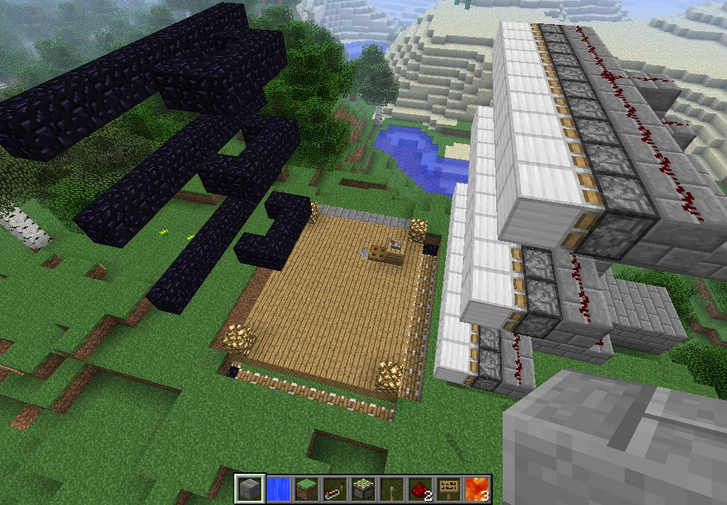 self building house Minecraft Map