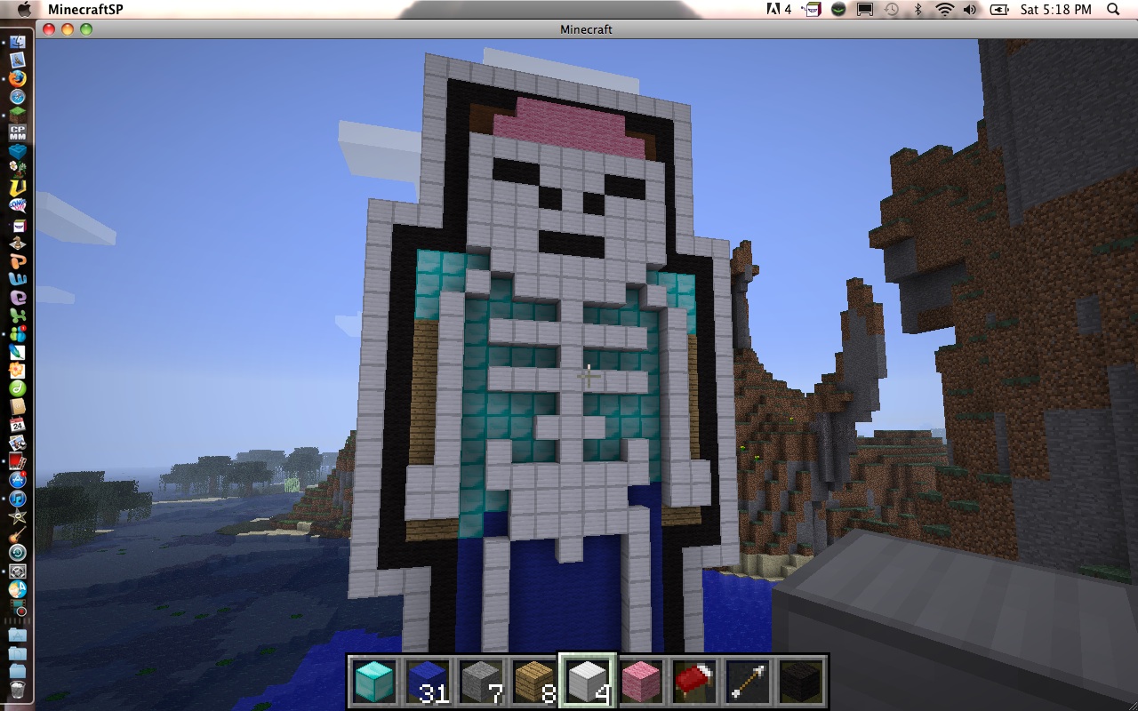 My MInecraft Steve and herobine and skeleton of steve Minecraft Map
