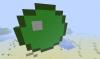 Pixel Art slimeball Minecraft Map