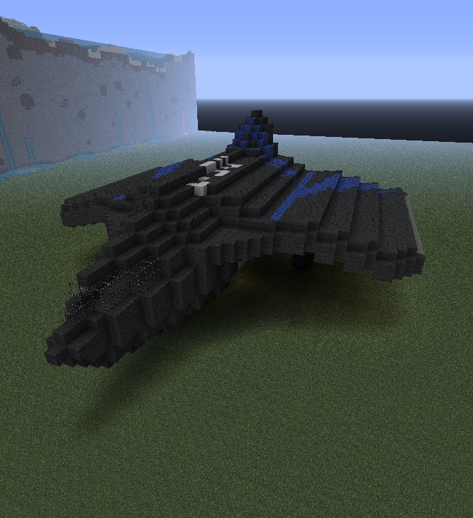 My First Starship :D Minecraft Map