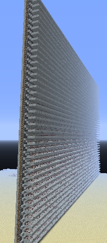 (Largest redstone screen) 2640 pixel Massive Widescreen Monitor ...