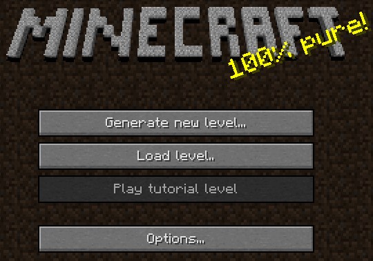 We miss the old Minecraft!!!