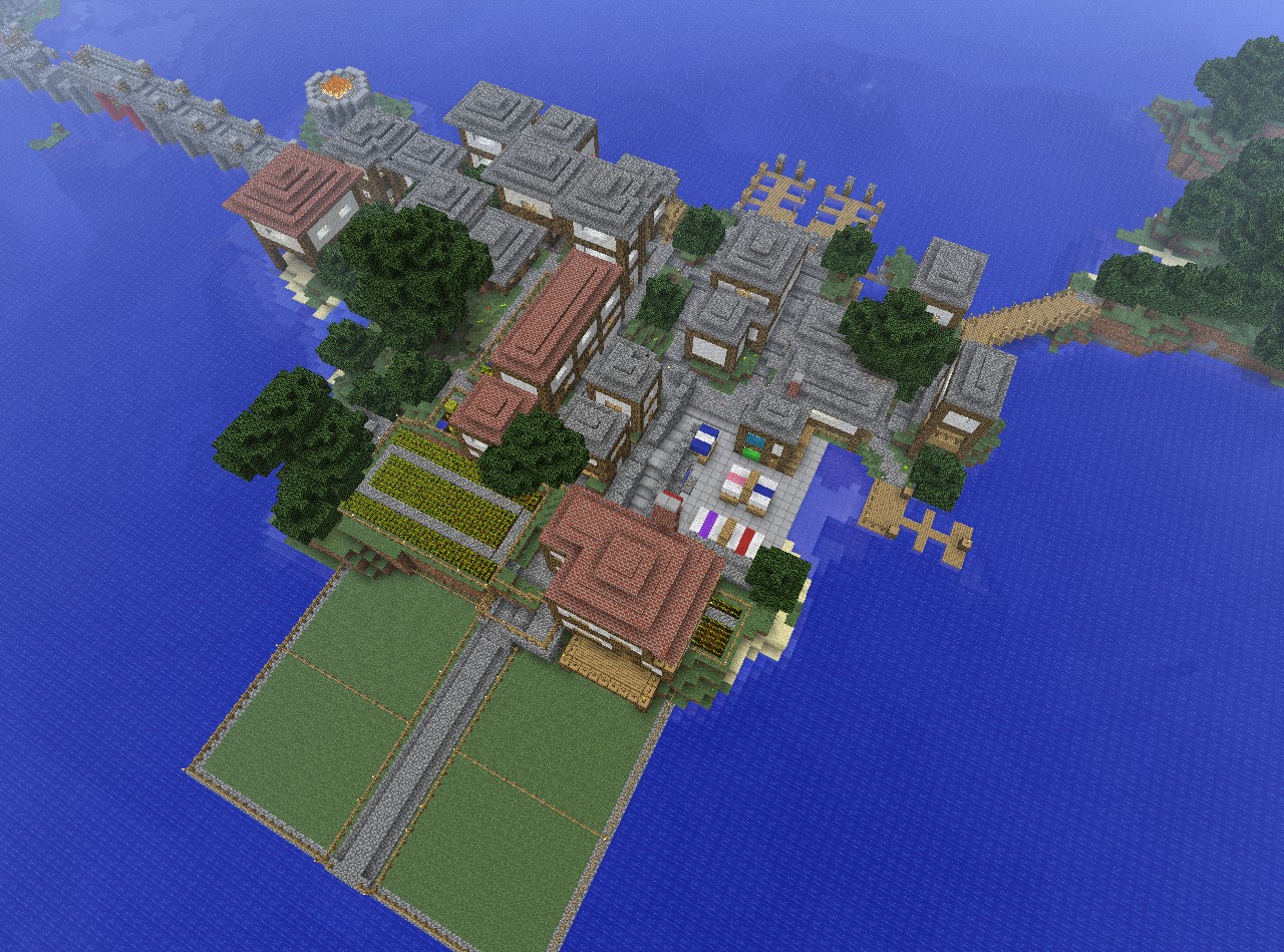 Island Civilisation Minecraft Map