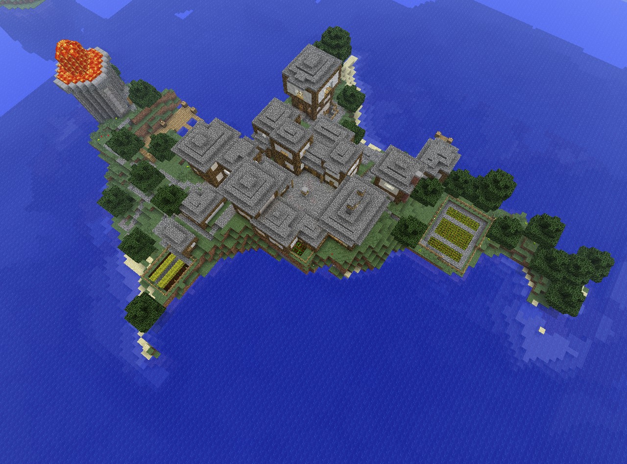 Island Civilisation Minecraft Map