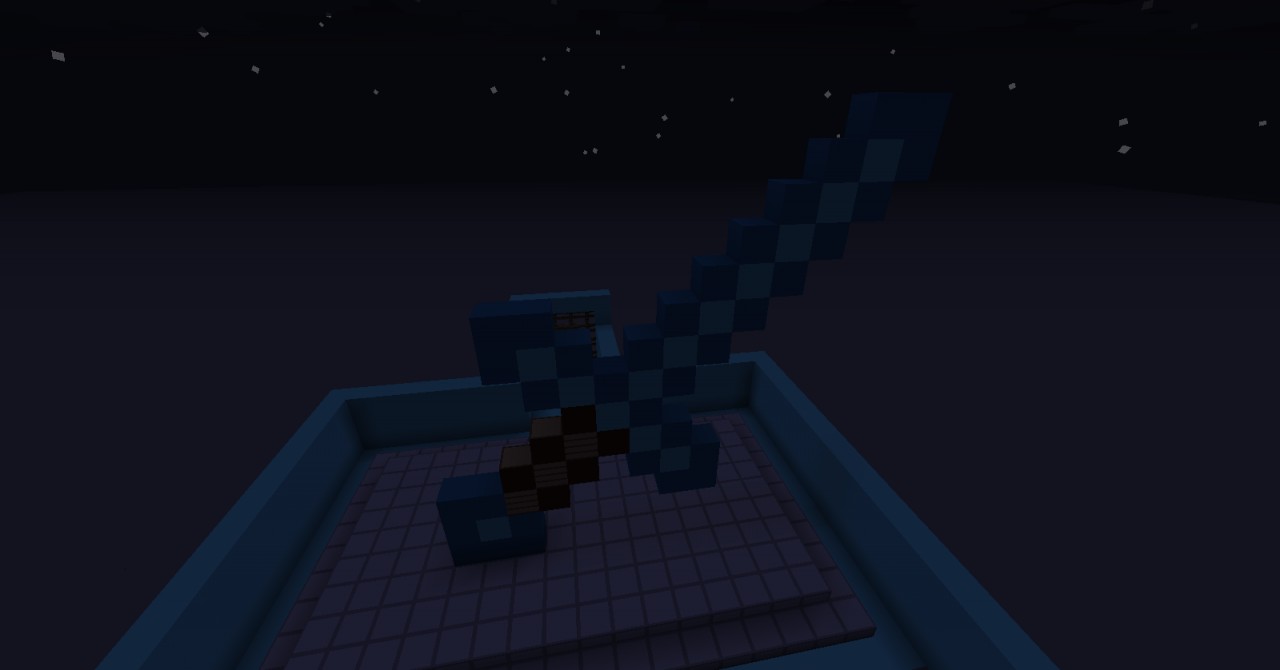 diamond sword statue Minecraft Map