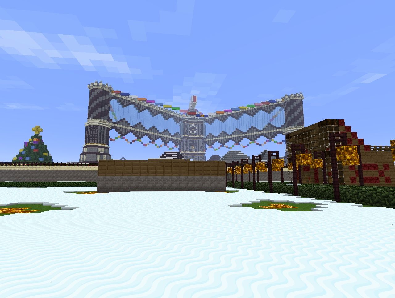 town of Camoria Minecraft Map