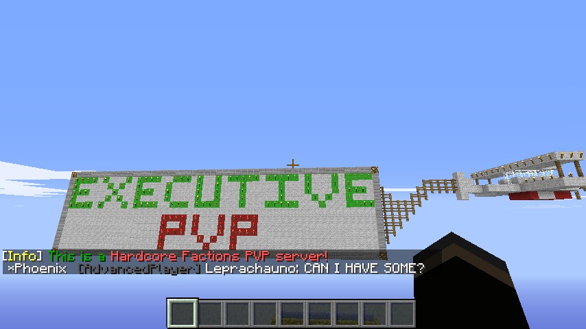 Executive PvP [Factions] [PvP] Minecraft Server