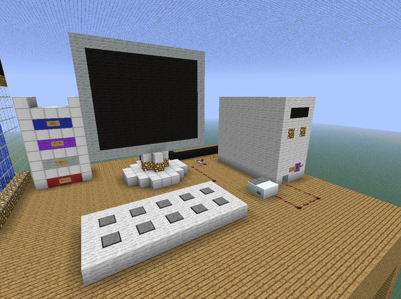 Your Desk In Real Life! (No weather!) Minecraft Map