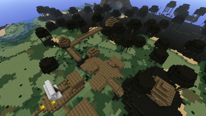 Swamp village Minecraft Map