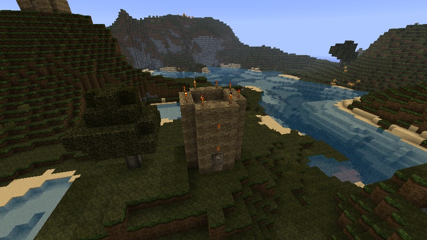 Swamp village Minecraft Map