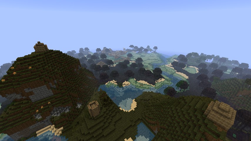Swamp village Minecraft Map