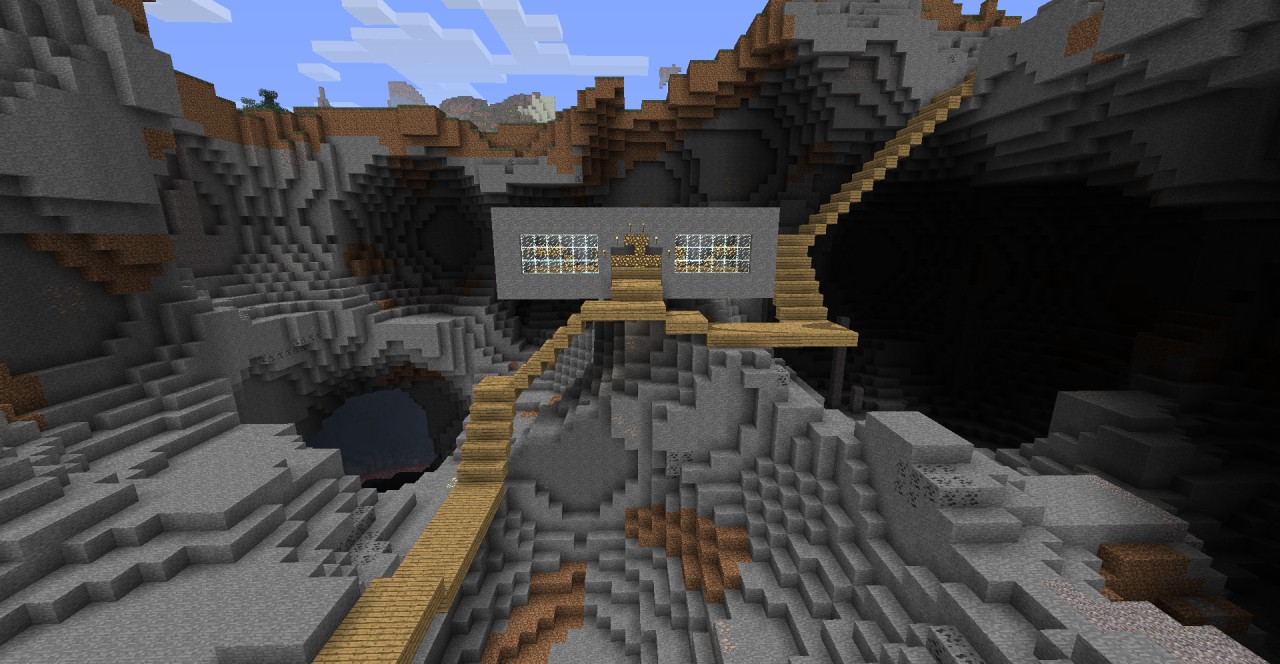 The Cave of Primordial Evil Minecraft Map