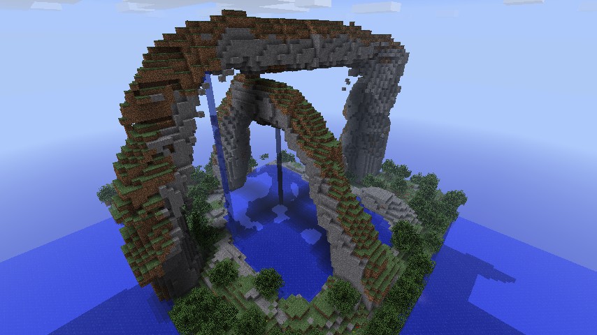 Custom Terrain Minecraft Map