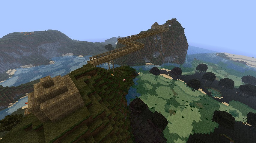 Swamp village Minecraft Map