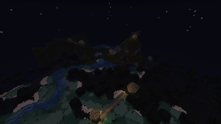 Swamp village Minecraft Map