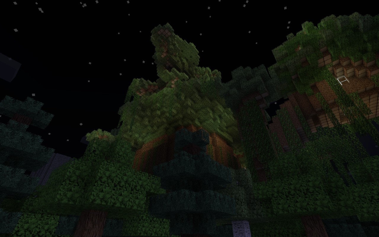 Tree House and Castle (my first project) Minecraft Map