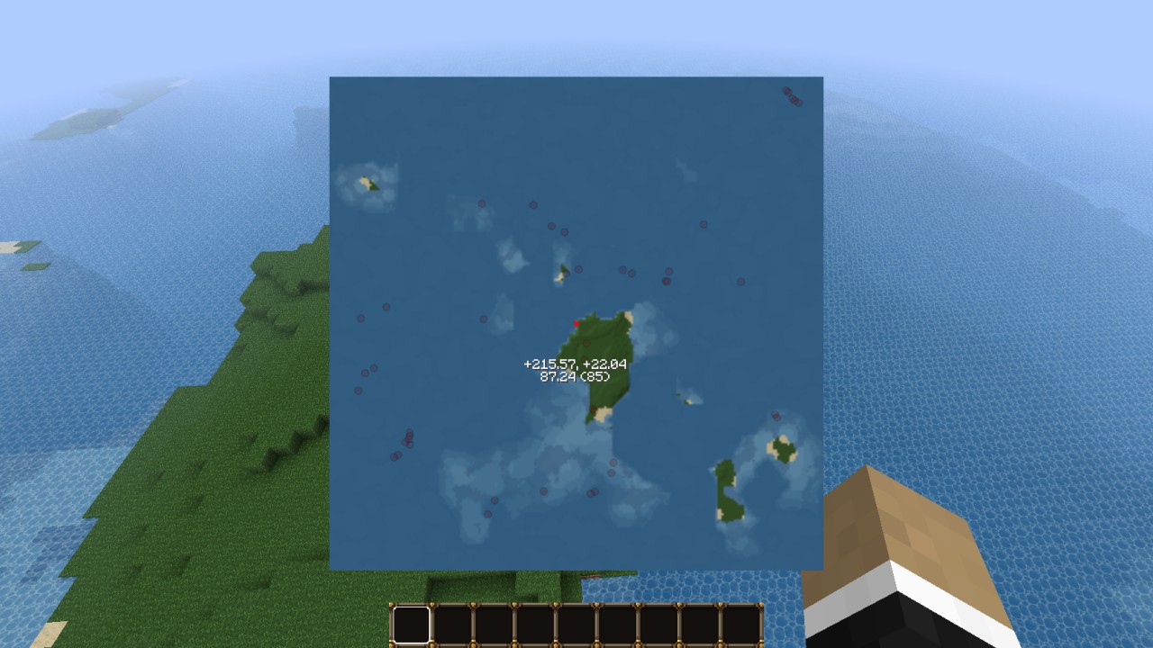 cool island survival seed Minecraft Map