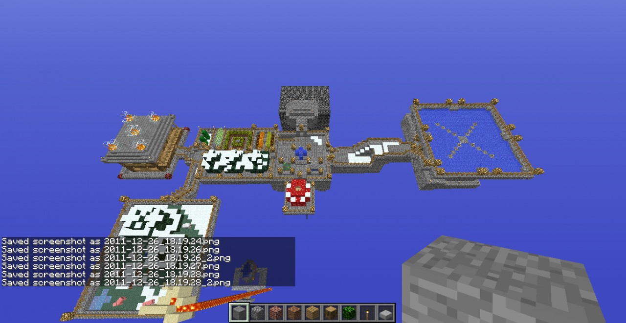 skyblock Minecraft Map