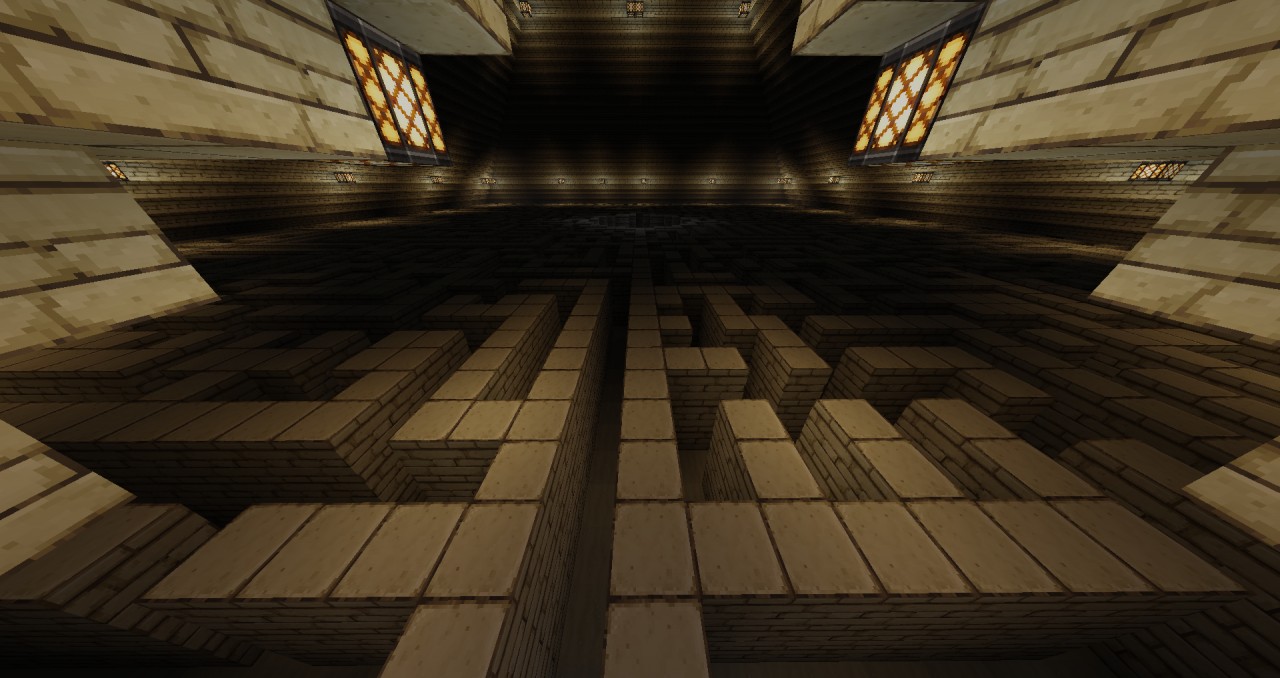 2 big mazes Minecraft Map