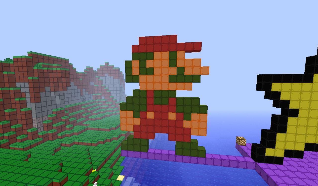 Super Mario Minecraft Map