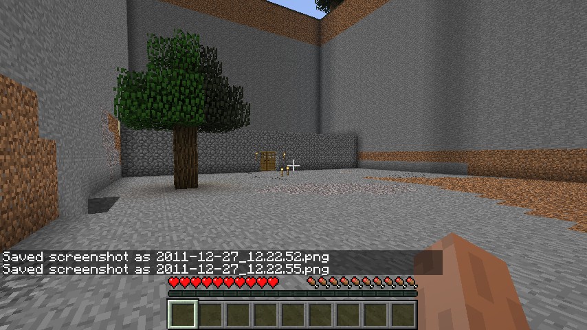 my flat land Minecraft Map