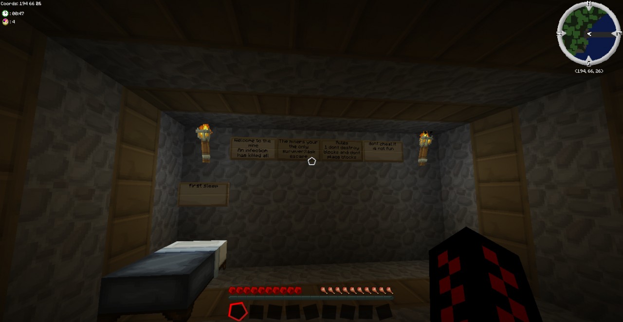 Escape cave Minecraft Map