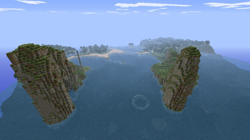 LANDSCAPE sea bay Minecraft Map
