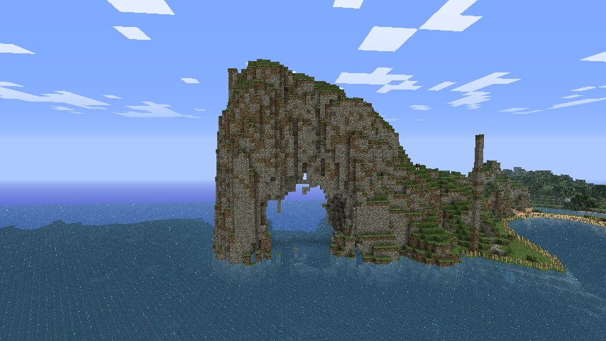 LANDSCAPE sea bay Minecraft Map