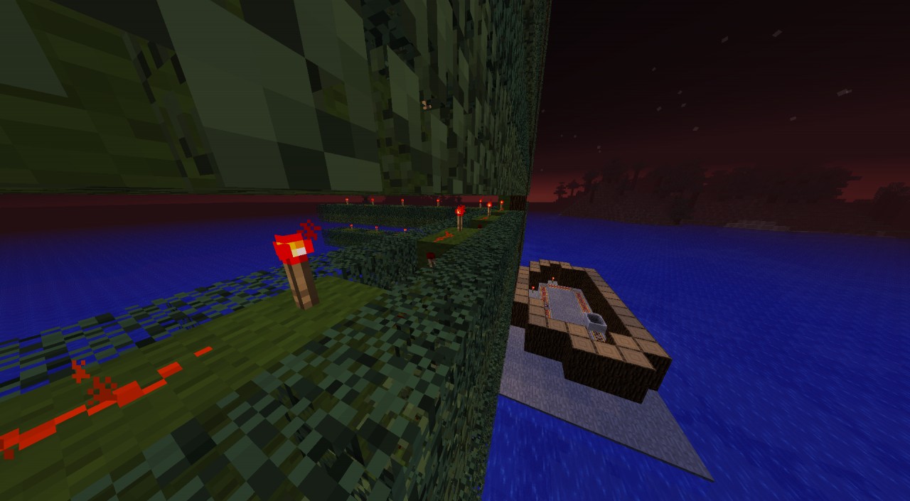 Redstone Christmas Tree (blinking redstone lights!) Minecraft Map