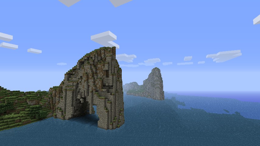 LANDSCAPE sea bay Minecraft Map