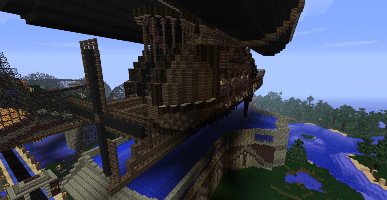 Mine-Empire Airship Minecraft Map