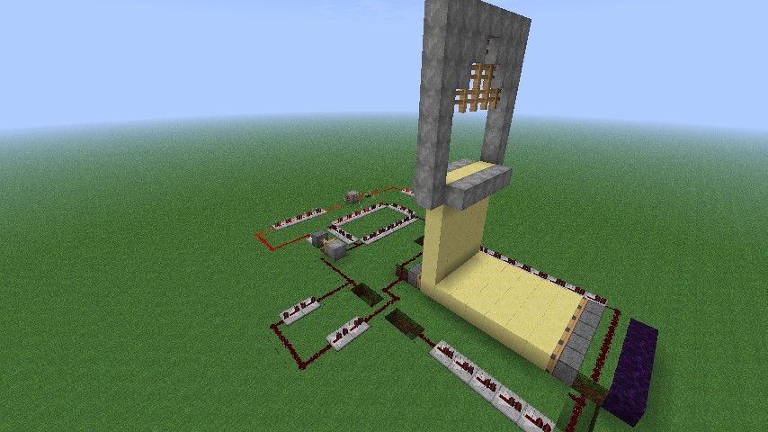 My awesome gate Minecraft Map